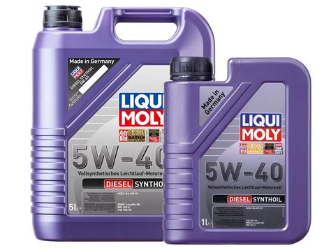 Liqui Moly 1341 Diesel Synthoil 5W40 6L 1341 za 422,94 zł z Warszawa ...