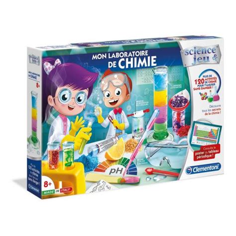 Science Et Jeu Mon Laboratoire De Chimie Jeux Et Jouets Clementoni