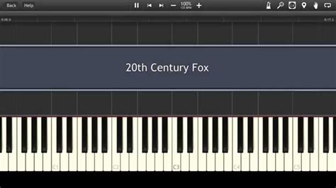 20th Century Fox Piano