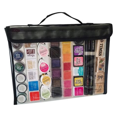 Totally Tiffany 8 Drawer Storage Case Black Papercraft Maniac