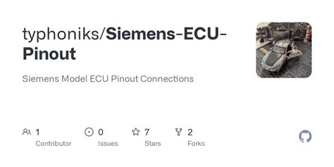 GitHub Typhoniks Siemens ECU Pinout Siemens Model ECU Pinout Connections
