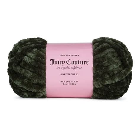 Juicy Couture Oz Super Bulky Polyester Luxe Velour Xl Yarn Ribblr