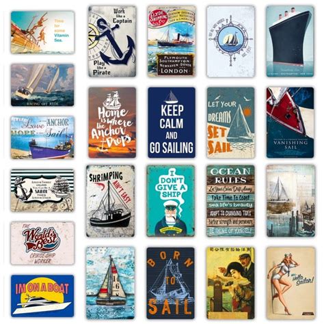 Sail Boat Decor Etsy