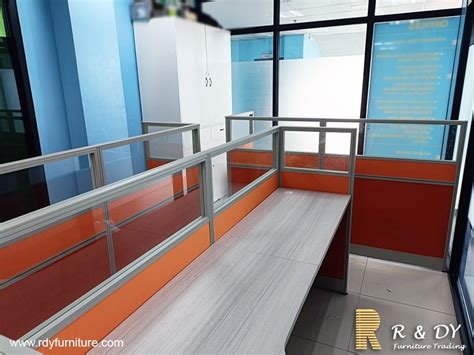 L Type Table Modular Office Partition Table Workstation Cubicle Furniture Home Living