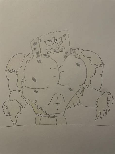Buff Spongbob R Spongebob
