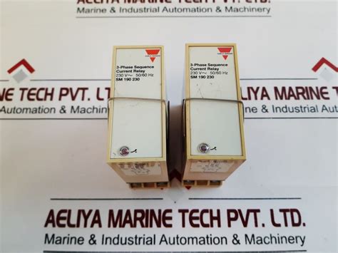 Carlo Gavazzi Sm Phase Sequence Current Relay Aeliya Marine
