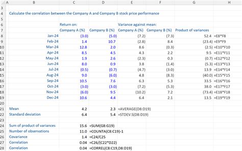 Covariance Definition Formula And Calculation