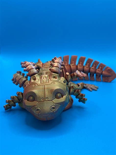 Articulated Robot Axolotl Etsy