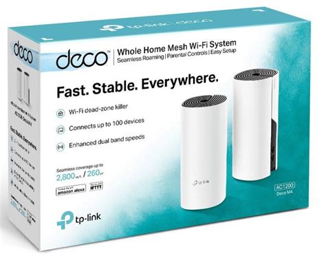 Tp Link Deco M4 2 Pack Home Mesh System Geewiz