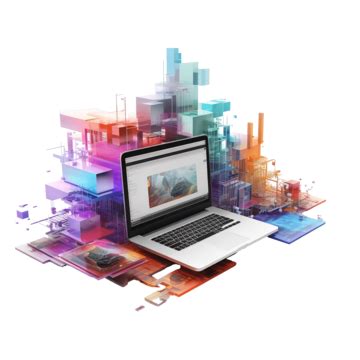 3d Illustration Api Web Development Api Development Website PNG