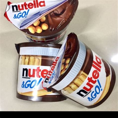 Nuttella And Go 52g 👉🏽gardenia Delicia 1pcs Lotus Biscoff N Go 45g