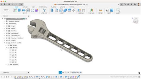 Automated Modeling In Autodesk Fusion 360 What Is Automated Modeling Product Design Online
