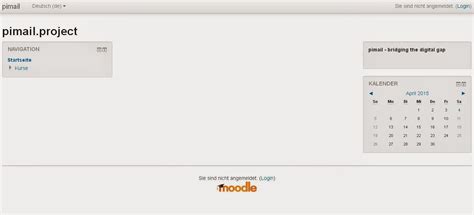 pimail ict4d bridging the digital divide moodle blended e learning