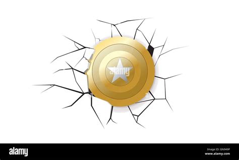 Marvel Shield Logo Design