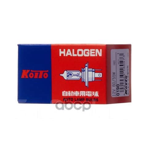 Лампа H4b (Ih01) 12V 6055W Koito 0190 Koito арт. 0190 купить в ...