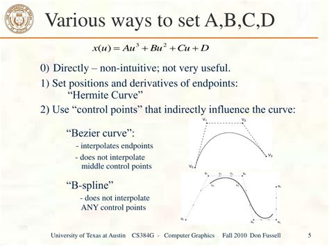 Ppt Interpolating Curves Powerpoint Presentation Free Download Id