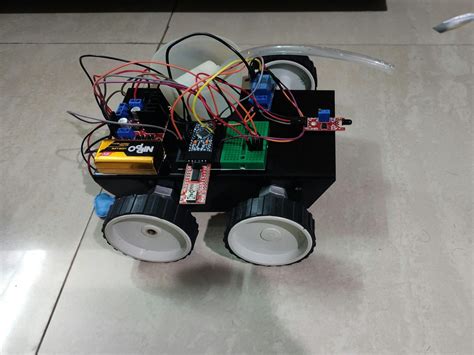 firefighting robot car