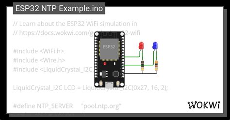 Esp32 Ntp O Copy Wokwi Esp32 Stm32 Arduino Simulator