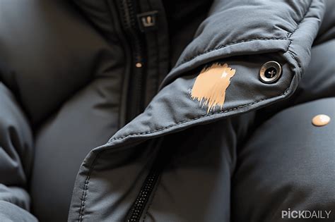 패딩에 묻은 화장품 이 방법이면 싹 지워져요…쉽고 간단한 얼룩 제거법 픽데일리