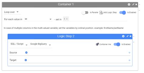 Logic Container Logic River Overview