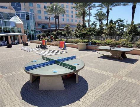 Round Ping Pong Table 4 Way Ping Pong