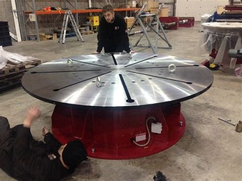 10t 회전하는 회전 테이블 용접 Positioner