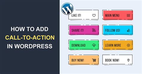 how to add a call to action to your wordpress website