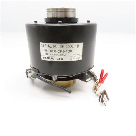 Fanuc A860 0345 T001 Seral Pulse Coder B Rotary Encoder Bullseye