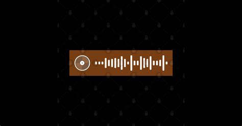 Midnights Album Spotify Code Mahogany Taylor Swift Sticker Teepublic