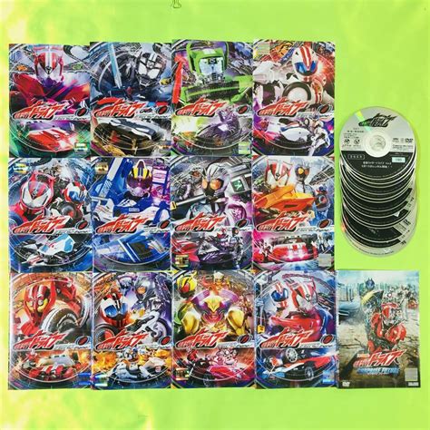 仮面ライダードライブ Dvd全巻セット 劇場版付き 全13枚セット 竹内涼真 メルカリ