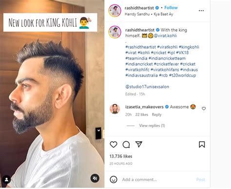 Like Virat Kohlis New Look Rediff Cricket