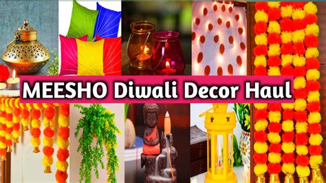 Trendy And Stylish Meesho Diwali Decor Haul Stylish Home Decoration