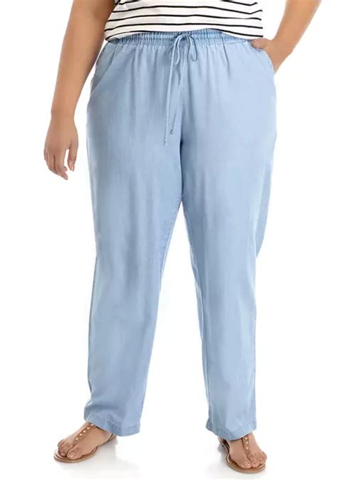 Kim Rogers® Plus Size Soft Pants Belk