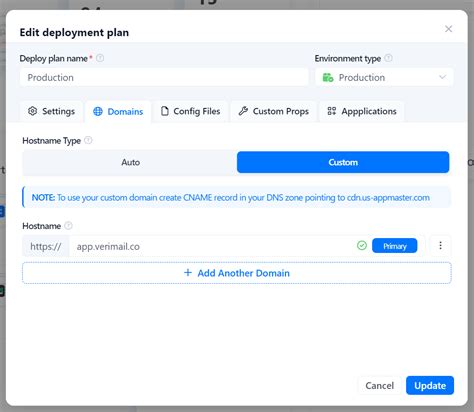 How To Setup Custom Domain For Your Project How To Appmaster Community