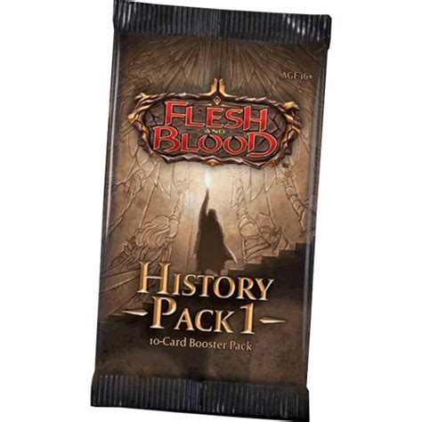 Flesh Blood TCG History Pack 1 Booster Pack 9421905459679