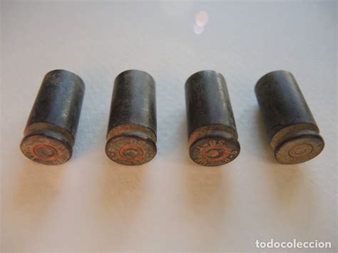 Lote 4 Cartuchos 9 Mm Parabellum 9 P Sb T Comprar Cartuchería Y