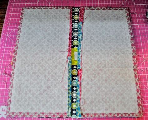 Cash Envelope Sew Along Day 2 Assembling The Cover