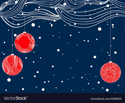 Winter Holiday Background Royalty Free Vector Image