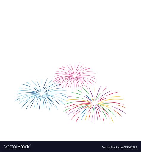 Firework Royalty Free Vector Image Vectorstock Firework Royalty Free Vector Image Vectorstock