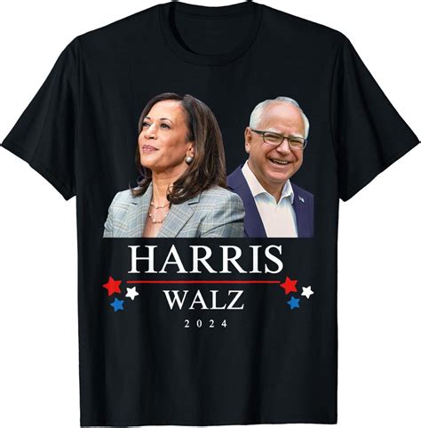 President Election Kamala Harris Tim Waltz Harris Walz 2024 Unisex T