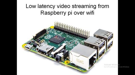 Low Latency Streaming From Raspberry Pi Over Wifi Youtube
