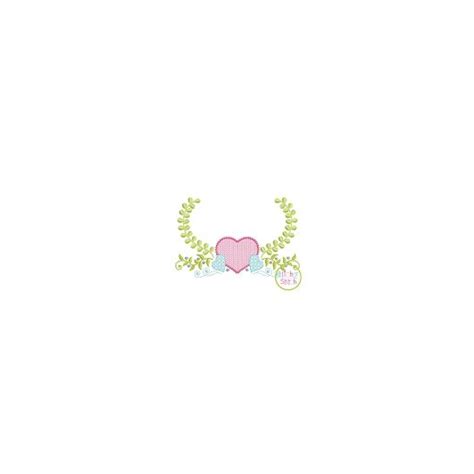 Heart Swag Motif Embroidery Machine Embroidery Designs By Juju