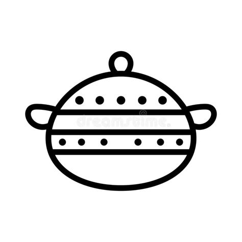 Icono De Olla De Arcilla Aislada Ilustración Del Vector Ilustración