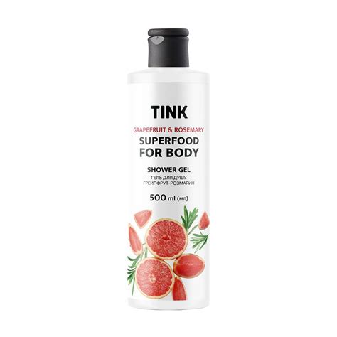 Гель для душа Tink Superfood For Body Shower Gel Грейпфрут Розмарин