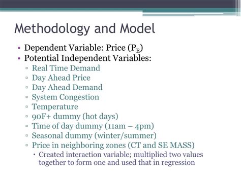 Ppt Modeling Electricity Prices In Rhode Island Powerpoint Presentation Id 6509244
