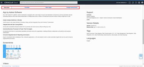 deploying astera data stack on oracle cloud astera data stack