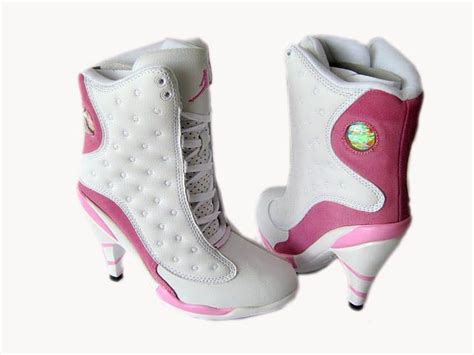 high heeled air jordans! too cute