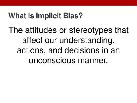 Implicit Bias In Faculty Diversification Ppt Download