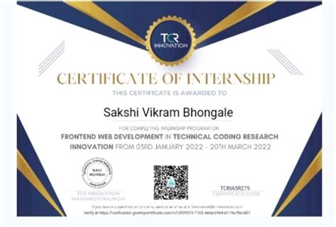Sakshi Bhongale On Linkedin Frontend Coding Internship Connections Development Share