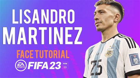 Licha Martinez En Fifa 23 Cara Para Modo Carrera Face Tutorial Youtube